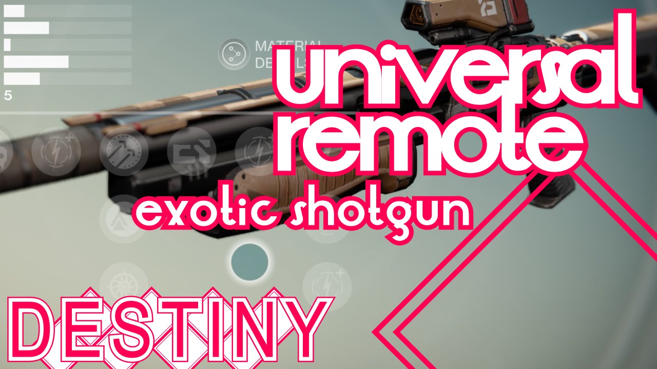 Universal Remote Destiny