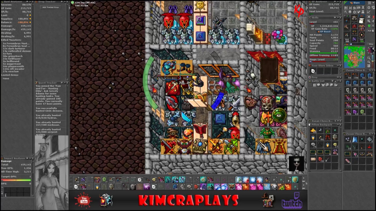 [Honbra] MS452 - Ferumbras - Final - Asylun - YouTube