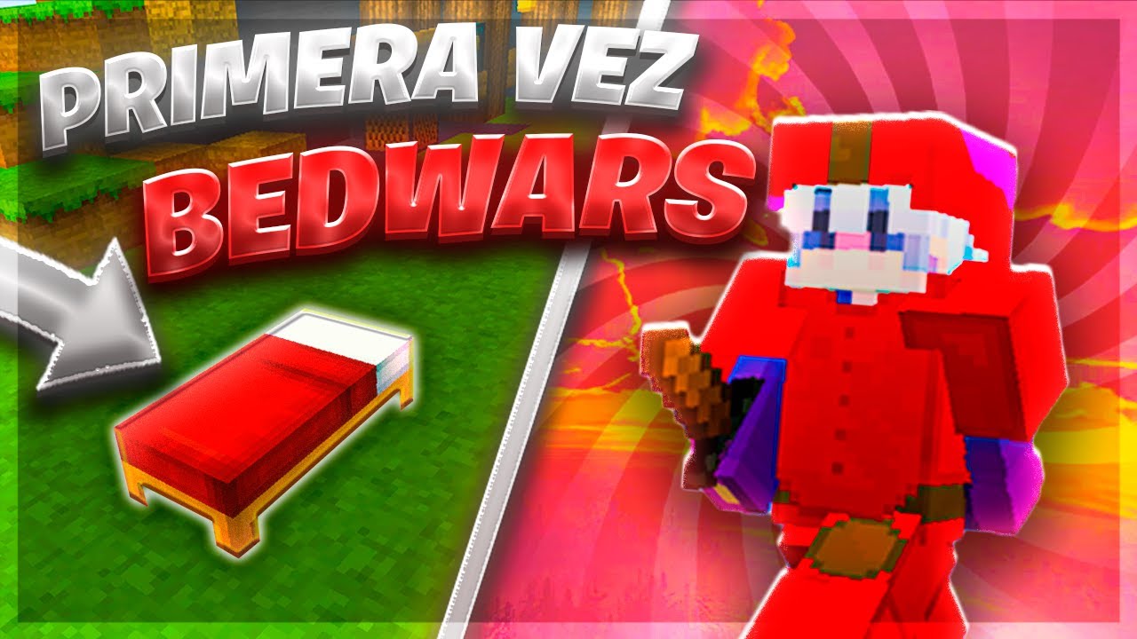 ASI fue MI PRIMERA vez en BED WARS😱 Minecraft BedWars - YouTube