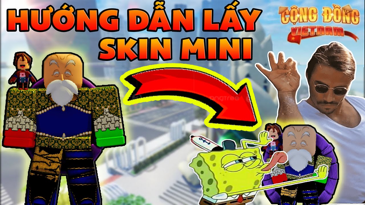 Cộng đồng Roblox Việt Nam - hướng dẫn lấy Skin mini cực dễ với anh em ...