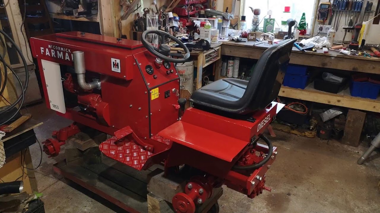 Hjemmelavet havetraktor homemade garden tractor Del 7 - YouTube