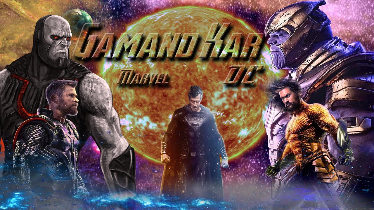 Gamand kar ft. Marvel & Dc | Ra ra ra Marvel And DC | Ghamand Kar Song ...