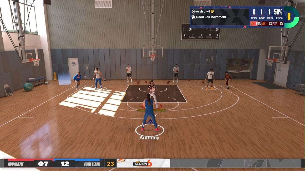 NBA 2K24 MC 1V1 AND 3V3 - YouTube