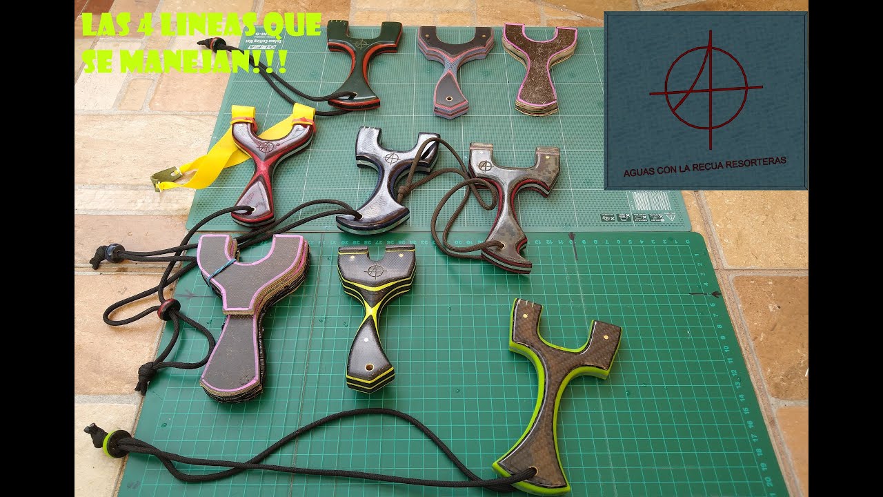 RESORTERAS **LAS 4 LINEAS DE RESORTERAS** QUE SE MANEJAN EN (AGUAS CON ...