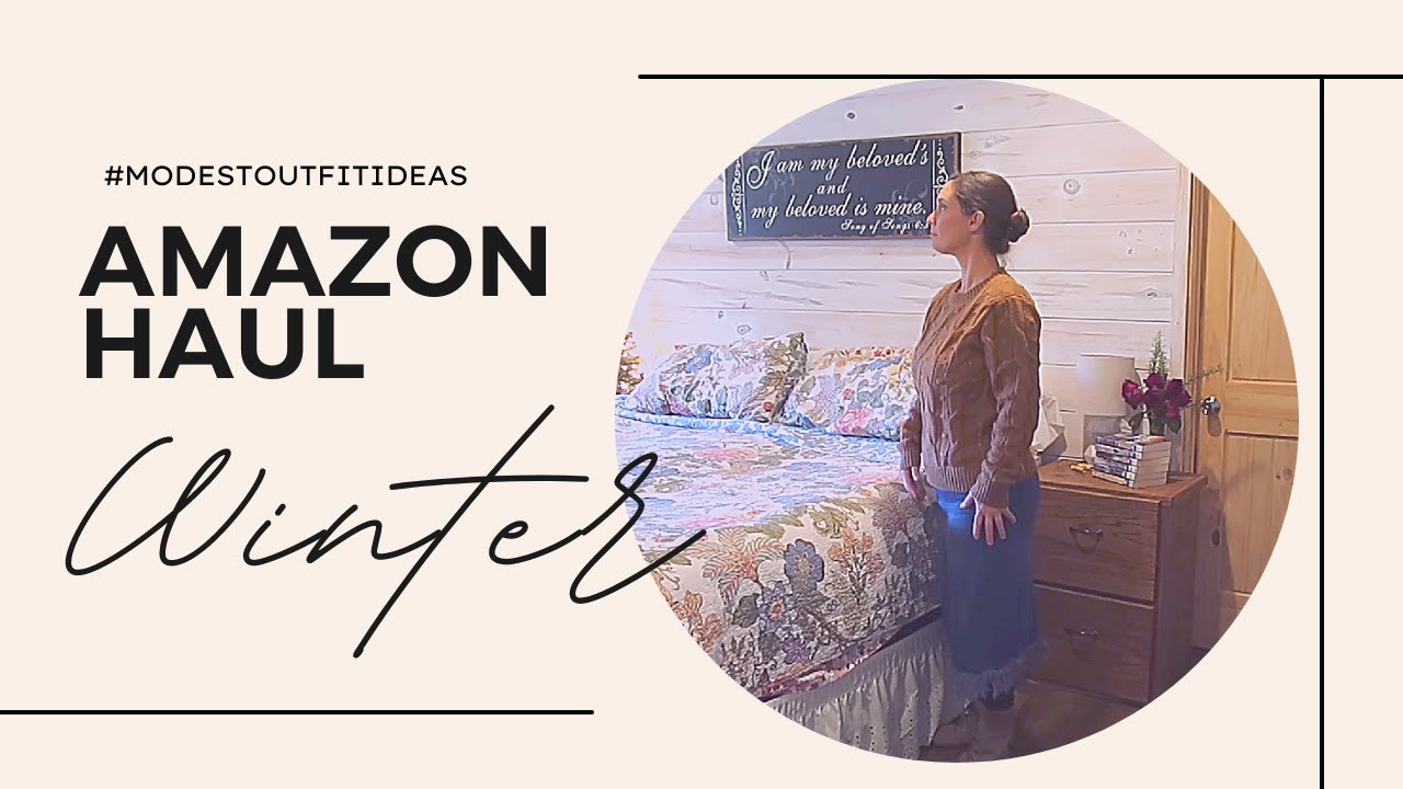 Amazon Winter Clothing Haul and Closet Clean Out - YouTube