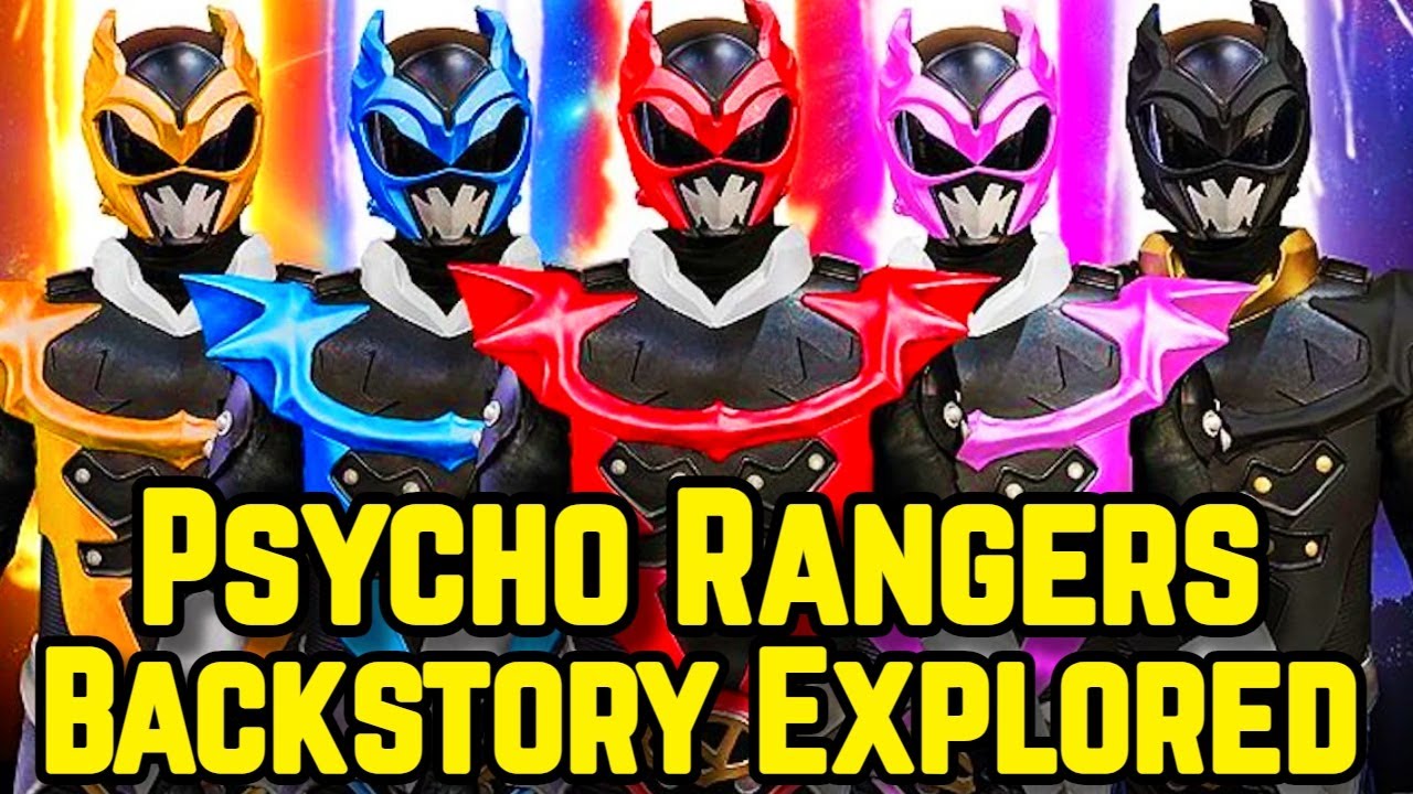 Psycho Rangers Origins - These Insane Murderous And Savage Power ...