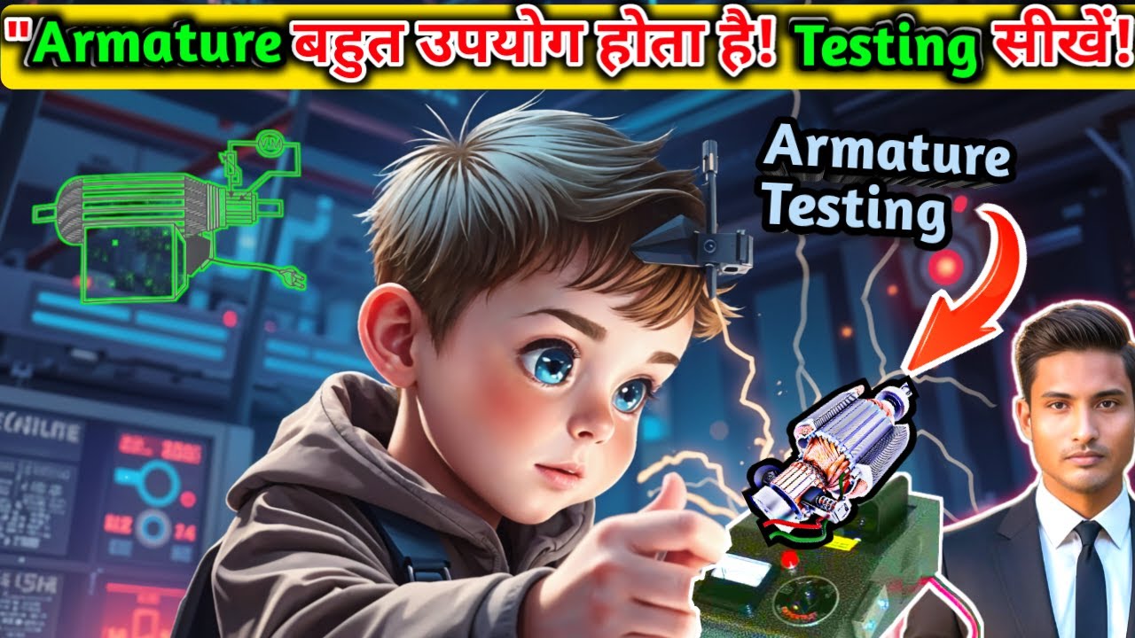 How to Test Armature with an External Growler | Step-by-Step ...