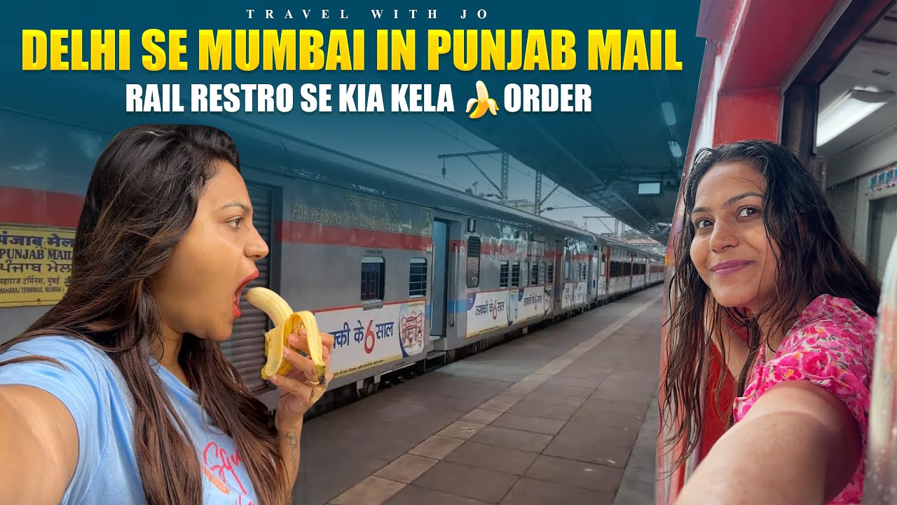 Punjab Mail SF express Train journey🚂 Ferozpur Mumbai Punjab mail Exp ...