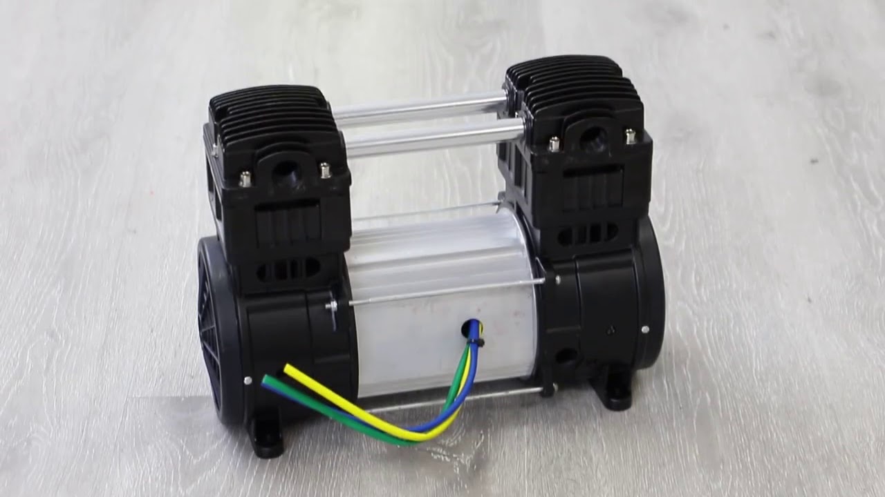 DC48V air compressor , brushless motor - YouTube