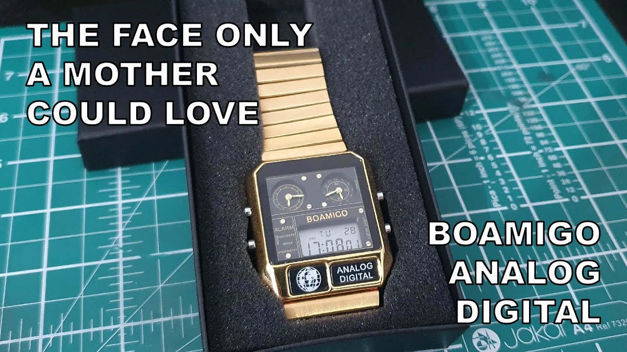 The Face Only A Mother Could Love - Boamigo Analog Digital Unboxing ...
