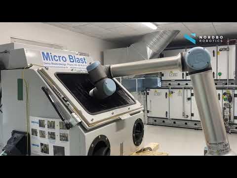Mimic: Challenge demos - surface treatment | Nordbo Robotics - YouTube