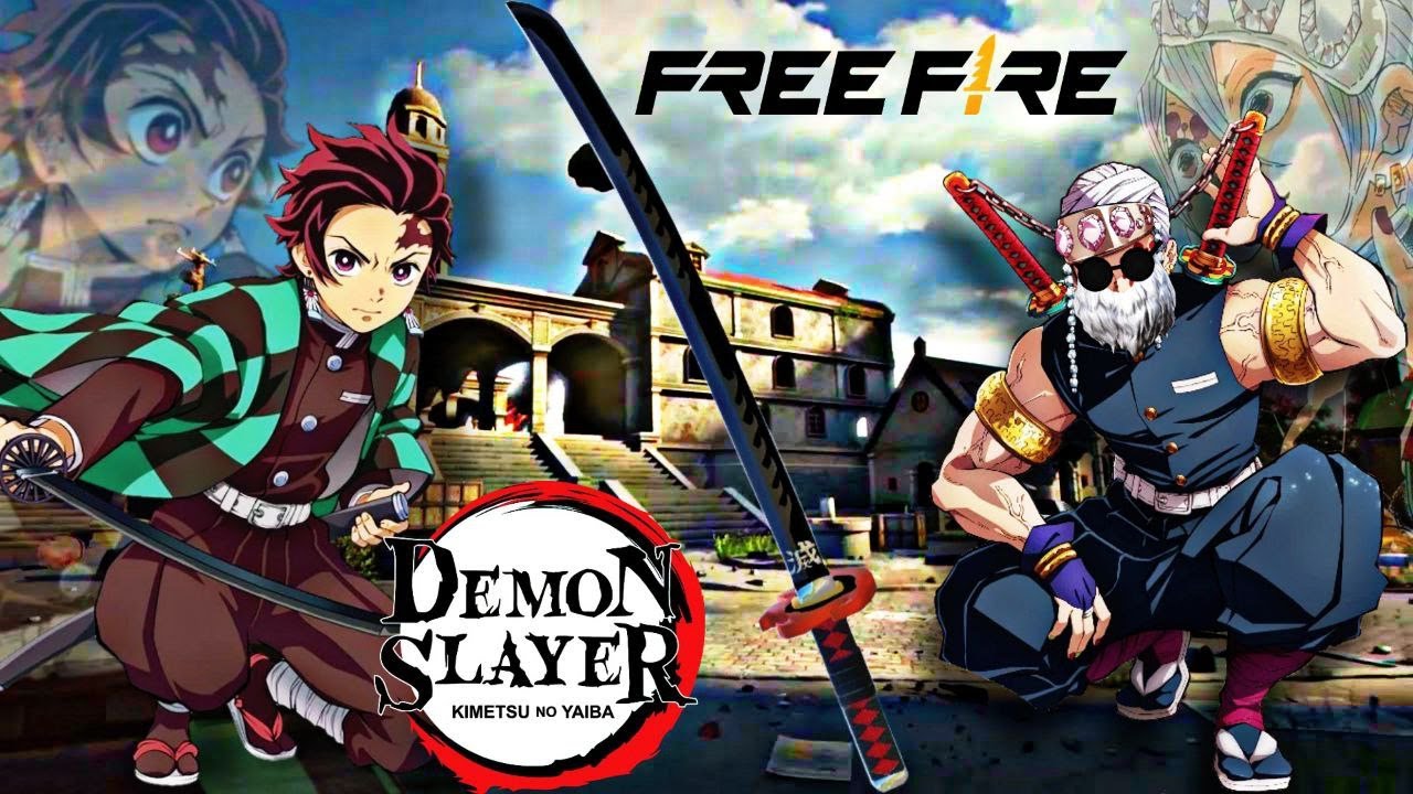 TODO SOBRE LA NUEVA COLABORACION DEMON SLAYER X FREE FIRE - YouTube