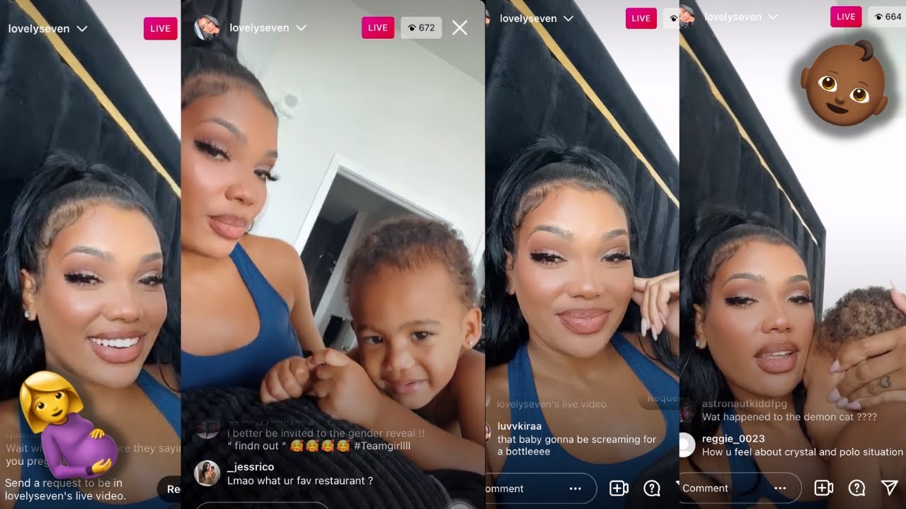 Seven IG Live | Is she Pregnant? (9/18/21) - YouTube