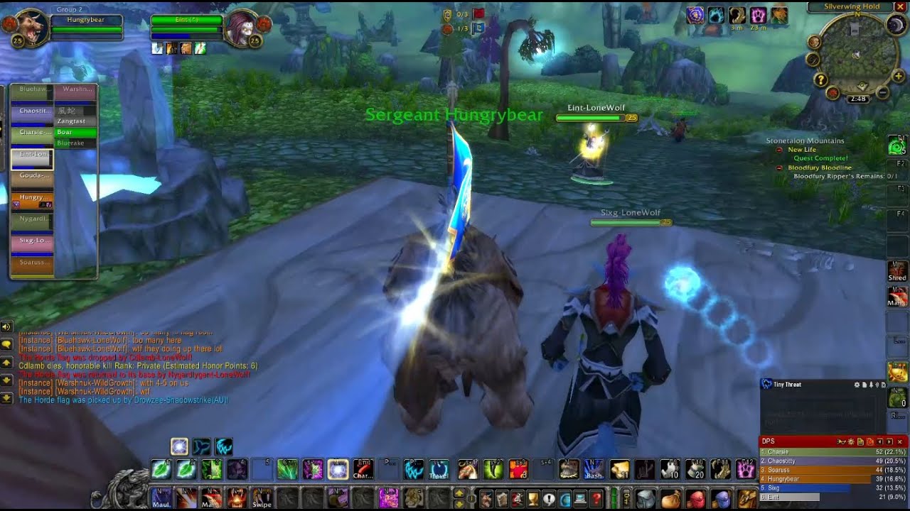 SOD WSG PVP Sunfire and Heals Druid | World of Warcraft Classic - YouTube
