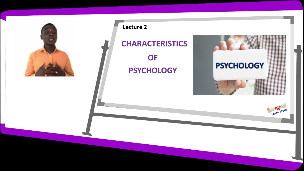 Characteristics of psychology - YouTube
