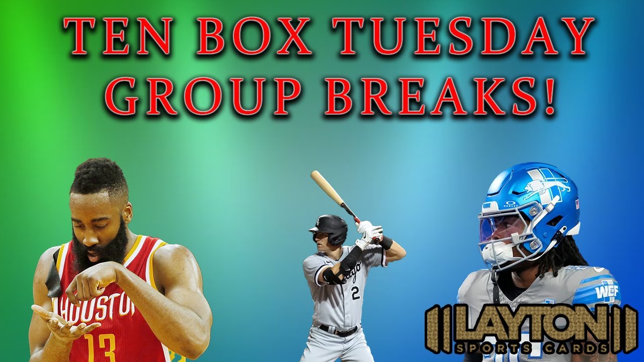 Ten Box Tuesday Group Breaks and Personals w/ LSC! - YouTube