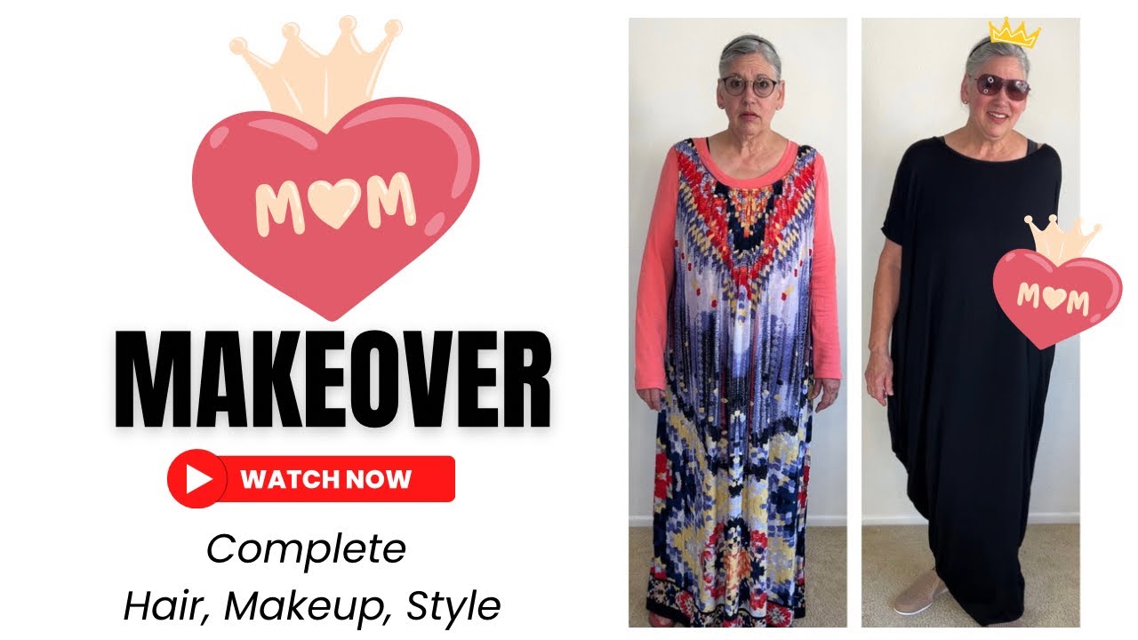 Mother’s Day Full Makeover - Hair, Makeup, Under Eyes, New Clothes and ...