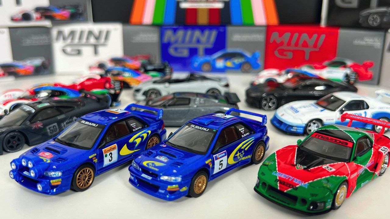 Unboxing My Mini GT Diecast Collection | New Mini GT Cars & Limited ...