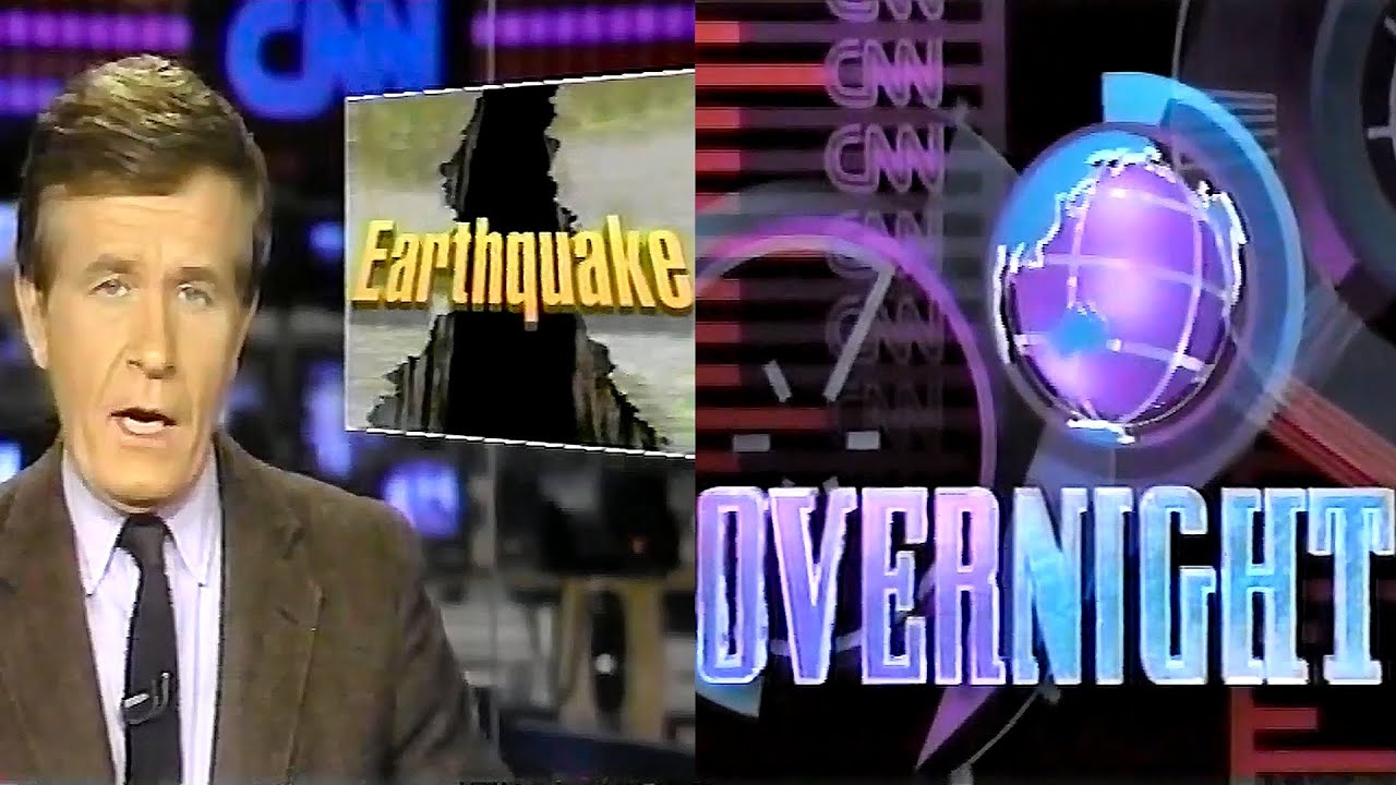 CNN Overnight News Break | 1/14/92 | Midwest Snowstorm | California ...