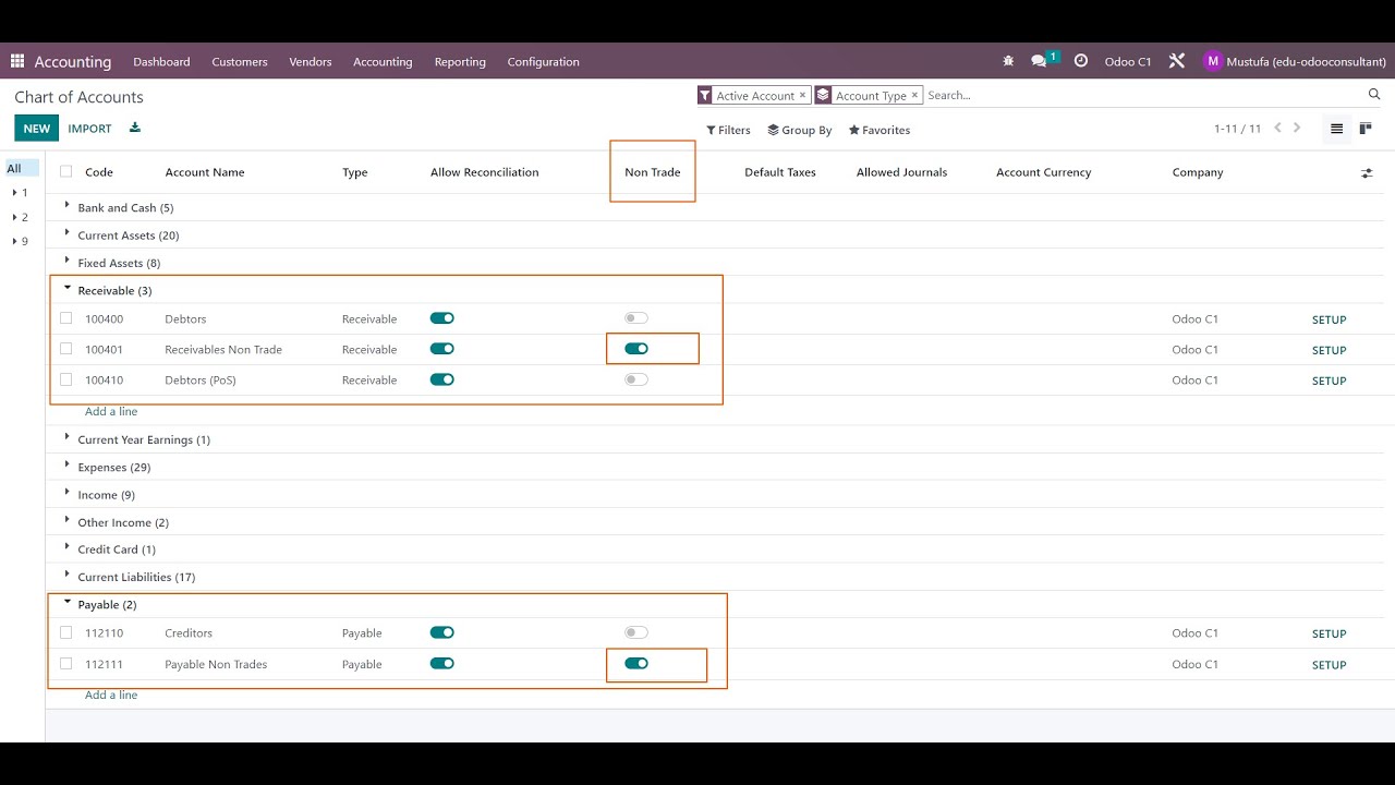Odoo Non Trade Account Use Case For Non Profit Organizations To Manage Donations Income And
