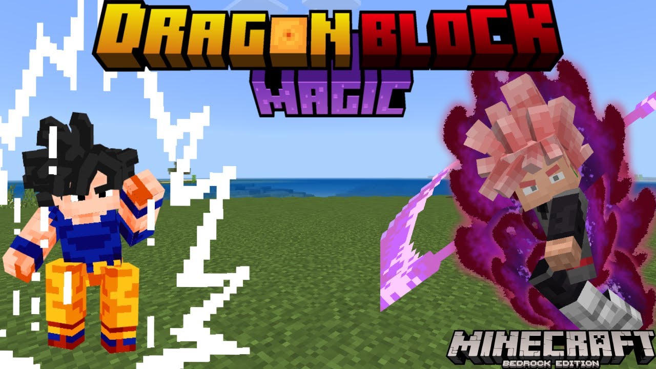 NEW FREE UPDATE Dragon Block Magic Is Back Addon/Mod PE! - YouTube