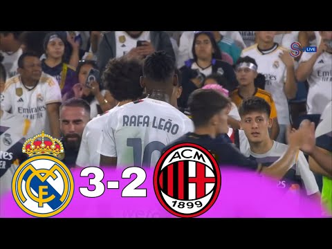 Real Madrid 3 Milan 2 Maç Özeti 🥶🔥Arda Güler İlk Maç