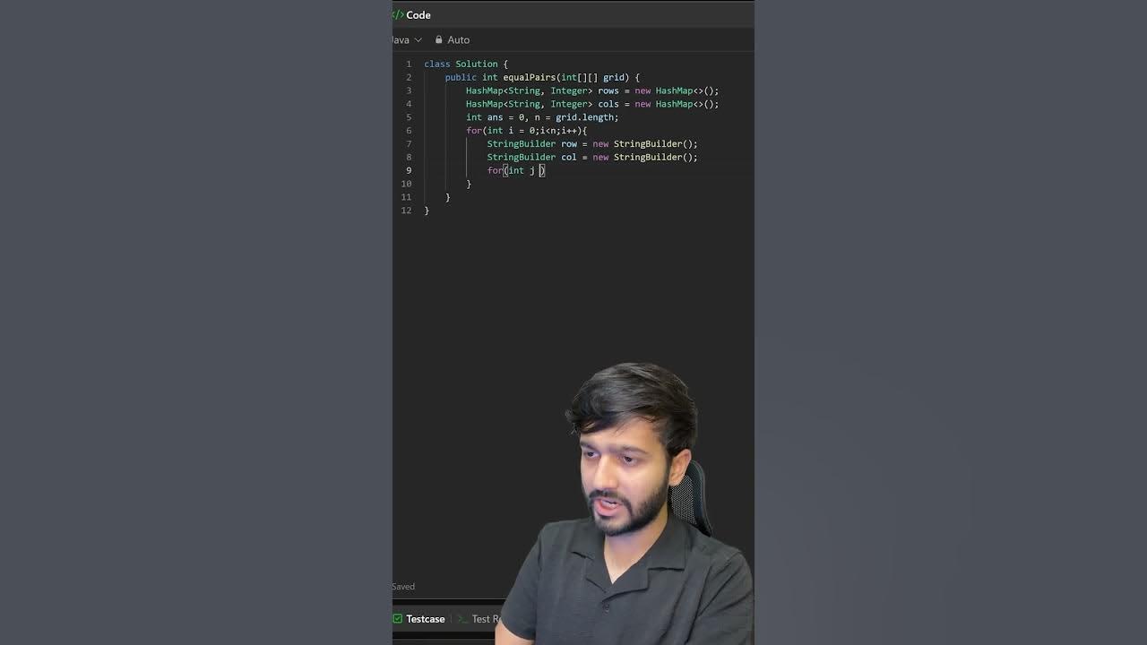 Leetcode 75 - Day 23 - Equal Row and Column Pairs | Solution & Explanation 🚀 - YouTube