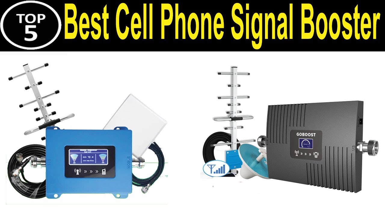 TOP 5 BEST Cell Phone Signal Booster Review 2024 - YouTube