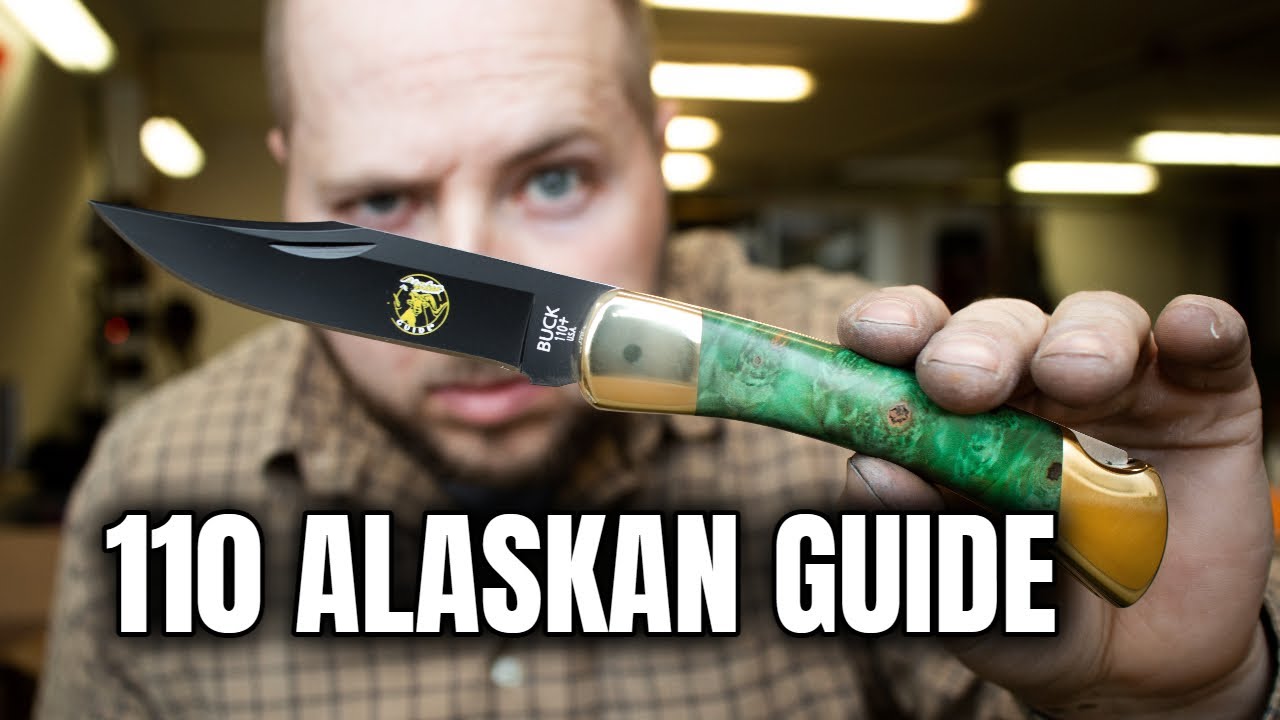 Tearing apart my client's Alaskan Guide Knife!! - [ Buck 110 CUSTOM ...