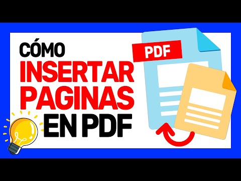 Como AGREGAR o INSERTAR PAGINAS a un PDF 🚀 (Fácil y Rápido) - #001