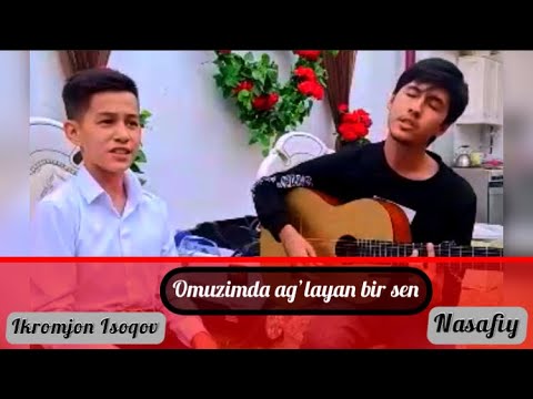Ikromjon Isoqov Va Nasafiy “Omuzimda ag’layan bir sen”  #jonli ijro