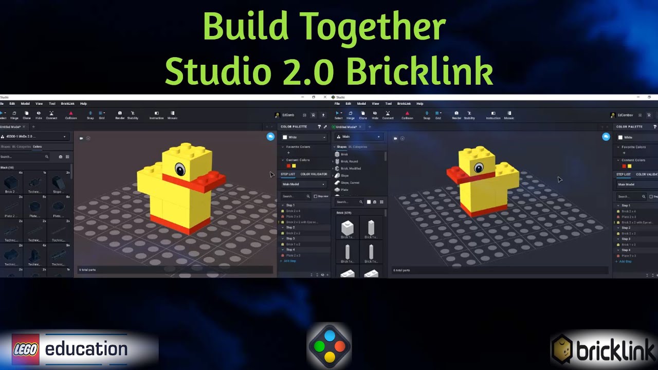 Build Together | Studio 2.0 Bricklink 👨‍🔧👩‍🔧 | Construir Juntos Lego ...