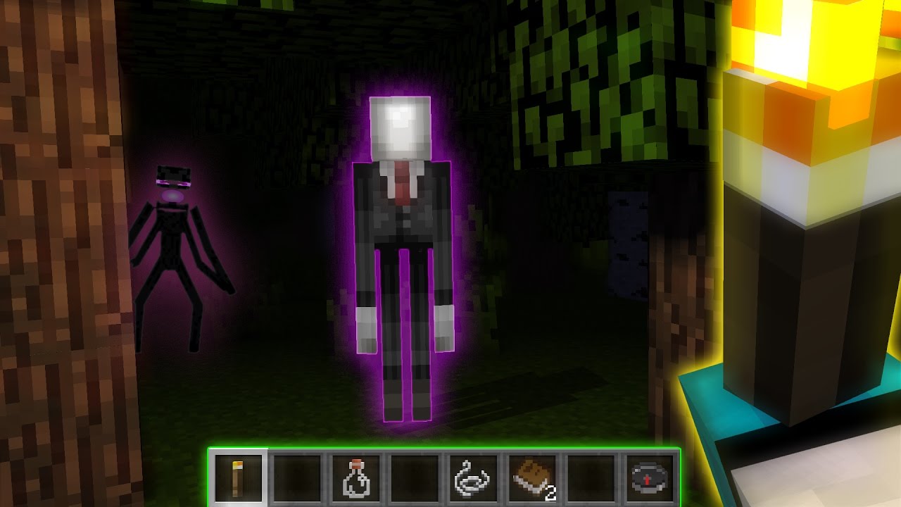 Slenderman - Minecraft Animasyon - YouTube