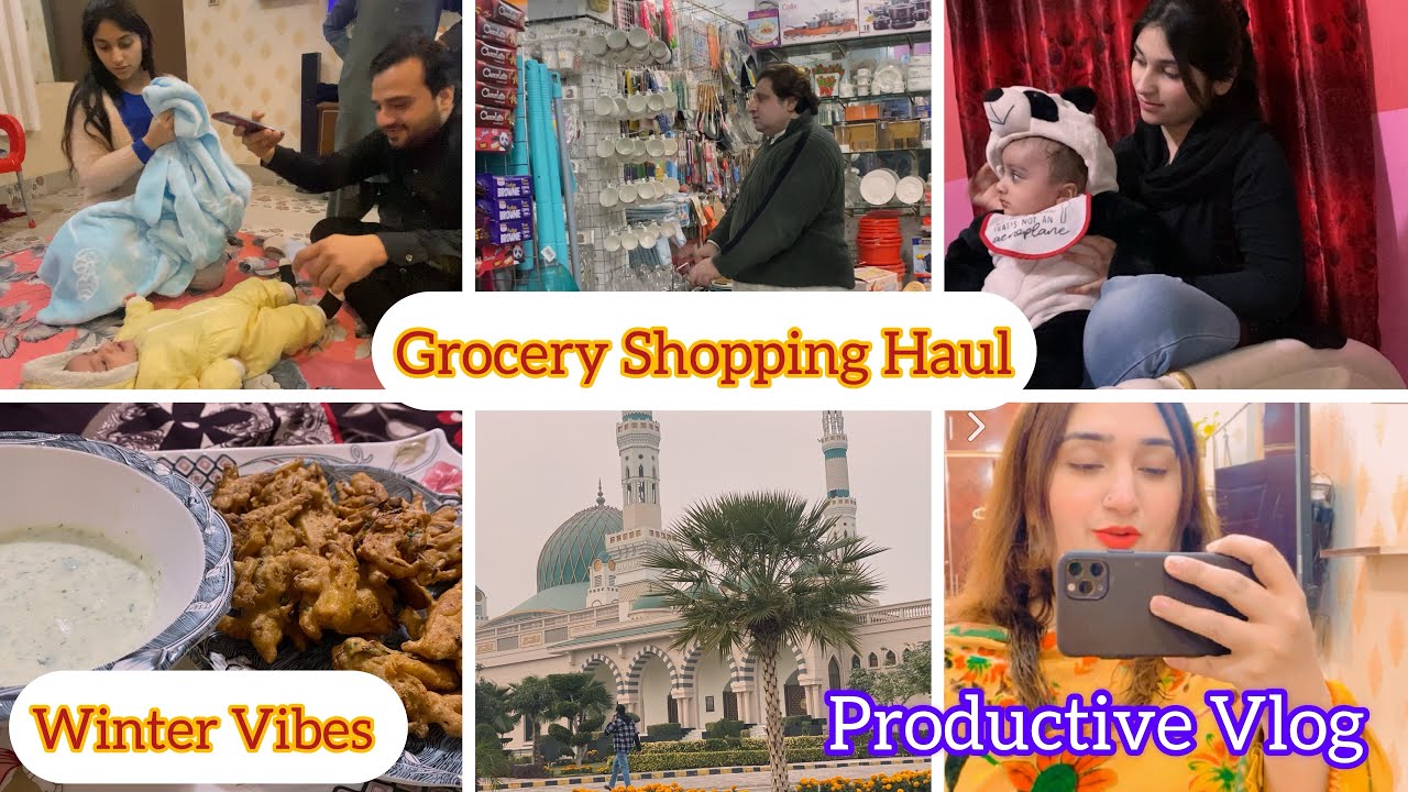 Shop With Me||Grocery Shopping Haul||Winter Vibes||Productive Vlog ...