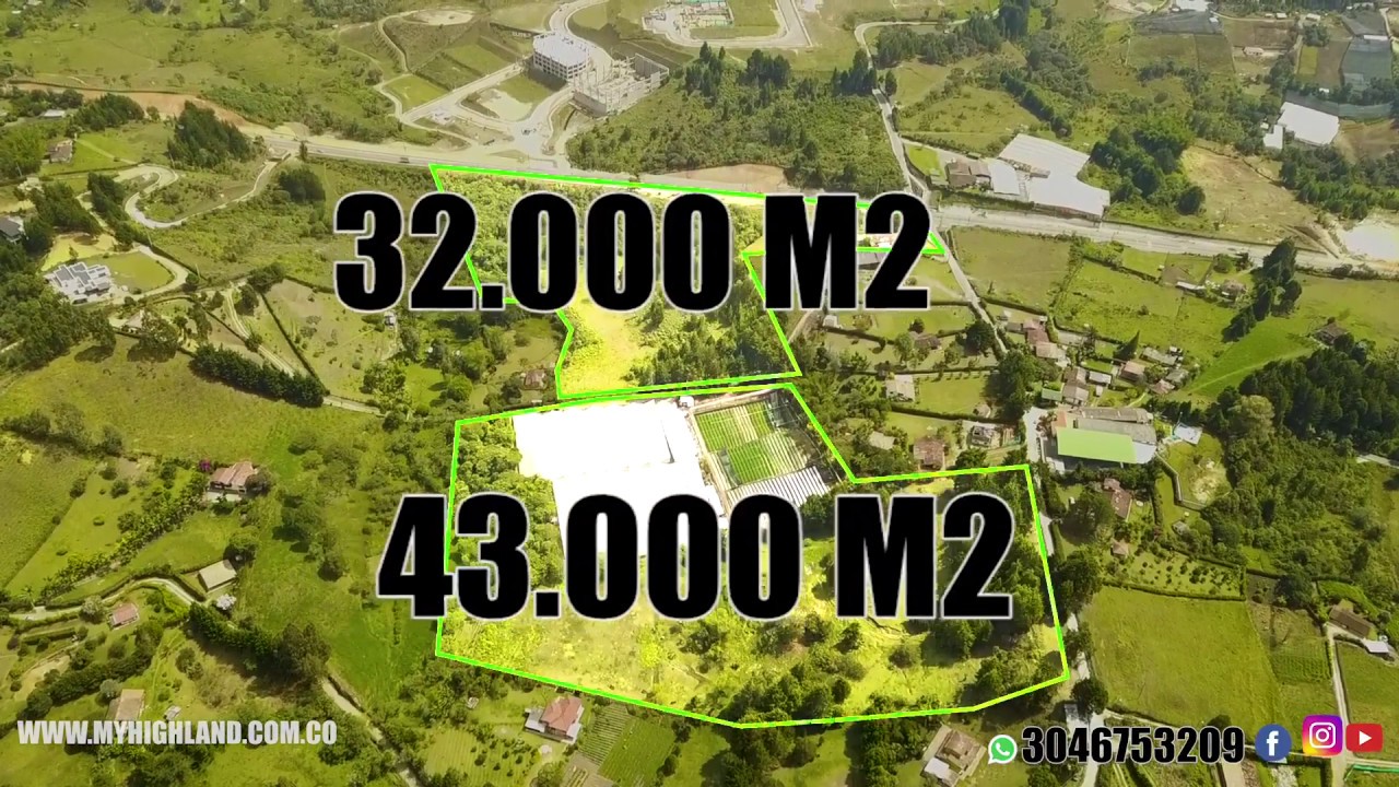 (VENDIDO) 2 LOTES 32.000 M2 Y 43.000 M2 - YouTube