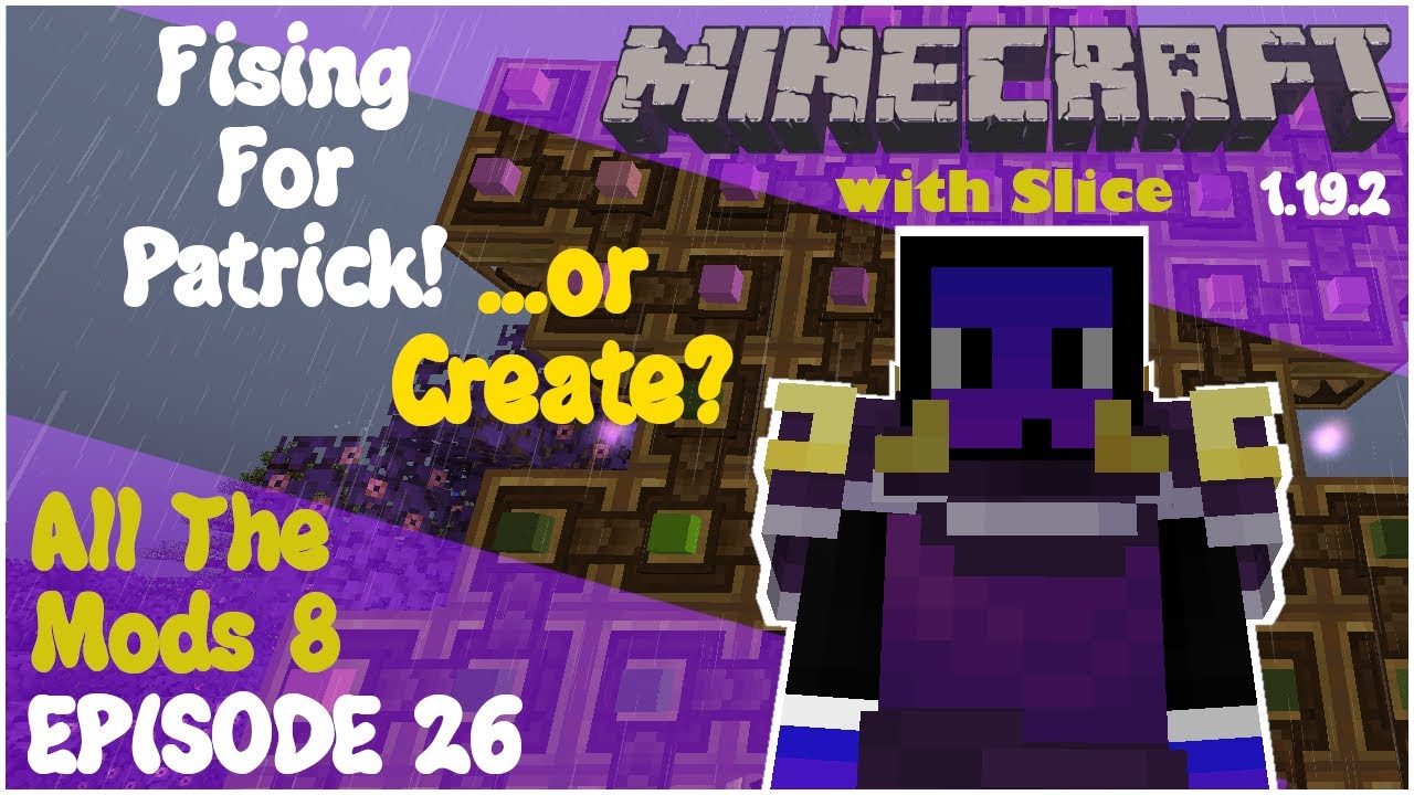 Fishing or Create? Patrick Star! - LP3 EP26 All The Mods 8 - YouTube