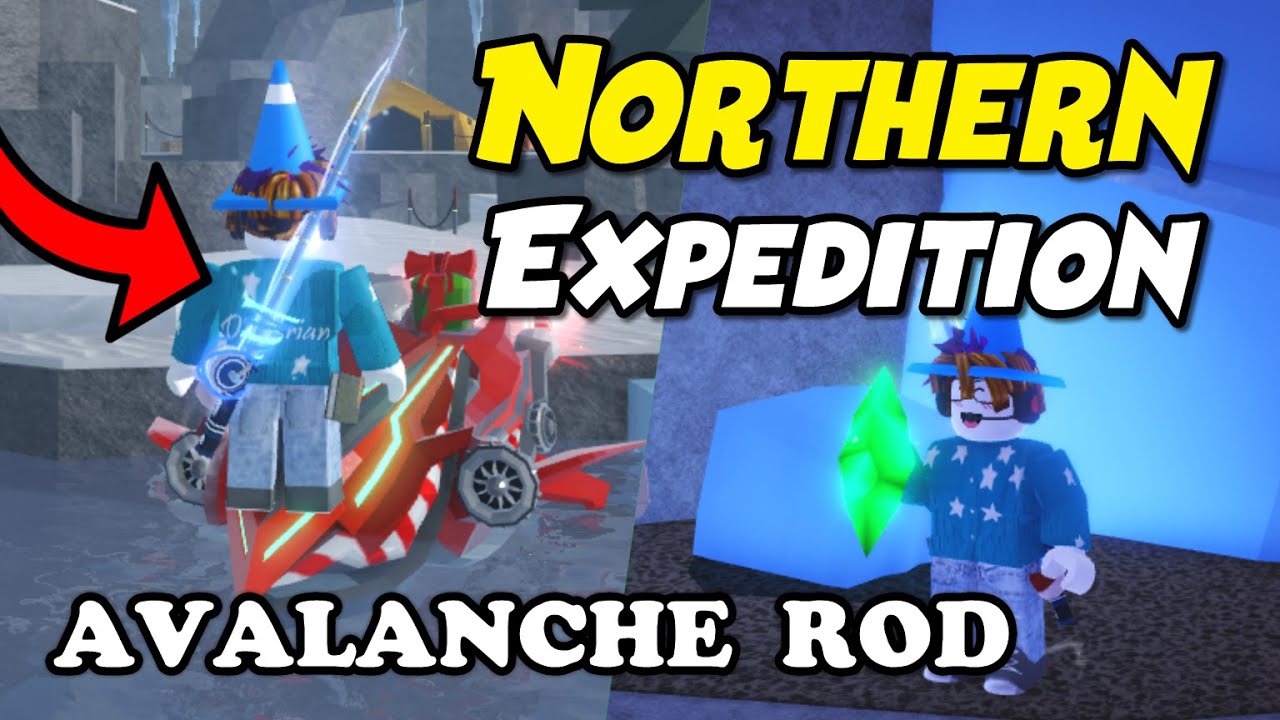 Fisch Northern Expedition Update FULL GUIDE | How to Get Avalanche Rod + Crystals (Roblox Fisch ...
