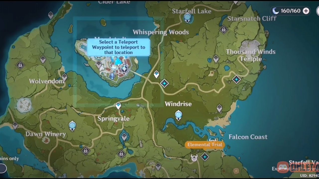 GENSHIN IMPACT | TELEPORT WAYPOINT - YouTube