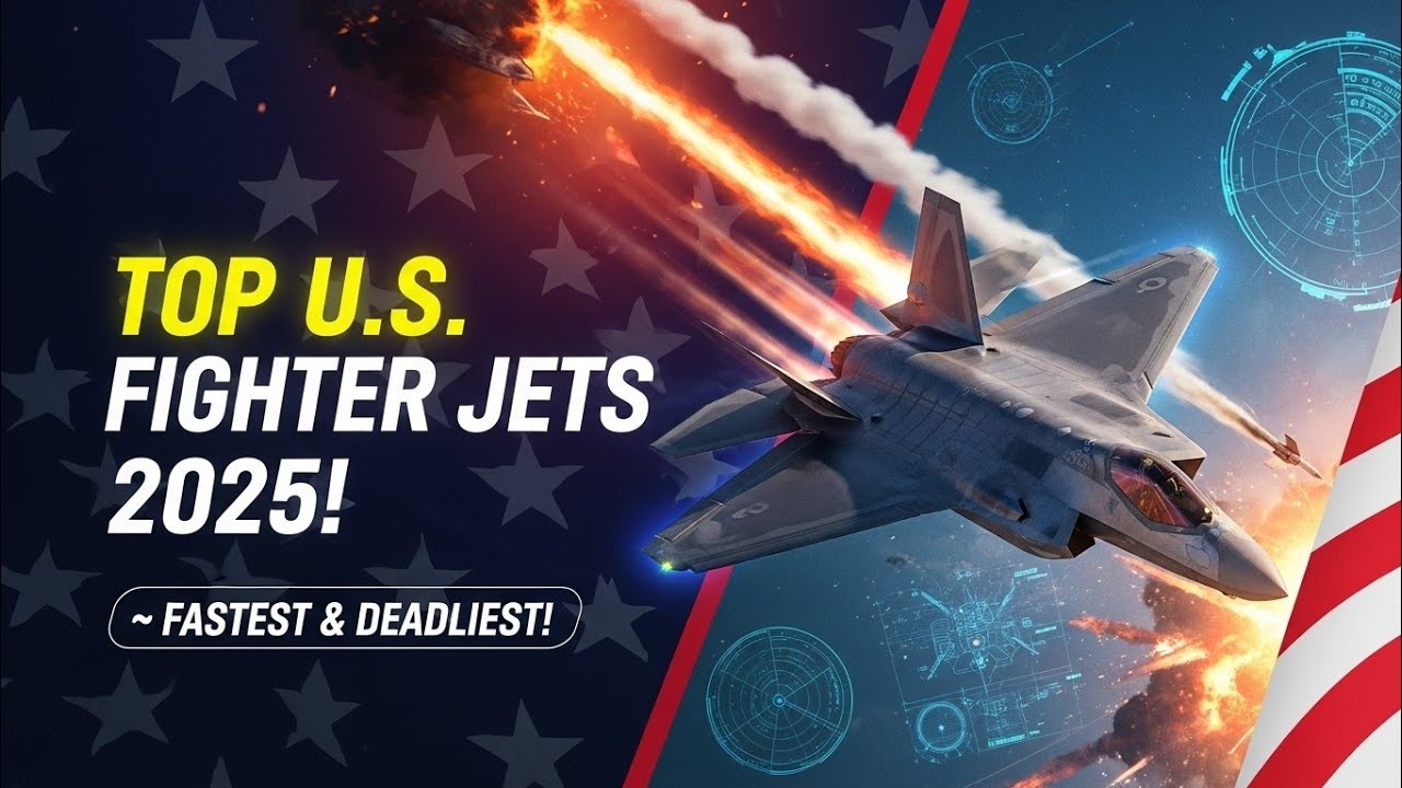 Top U.S. Fighter Jets to Watch in 2025! 🚀 - YouTube