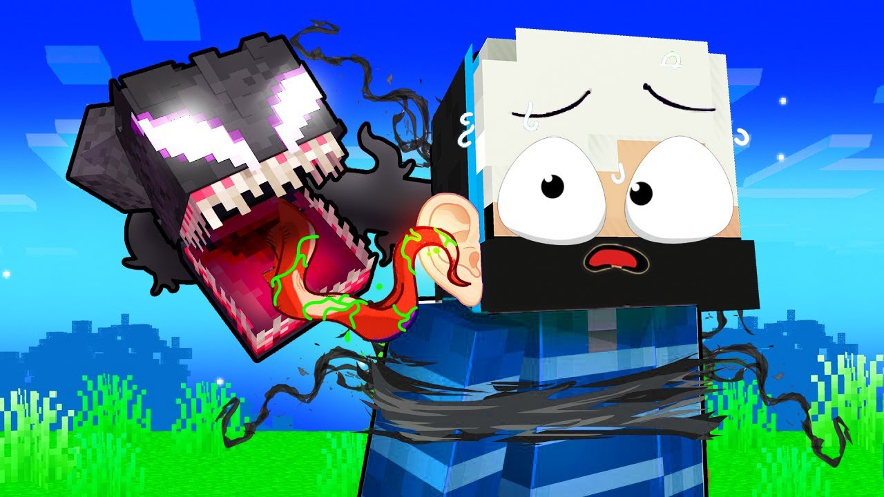Minecraft But I can Become VENOM! - YouTube