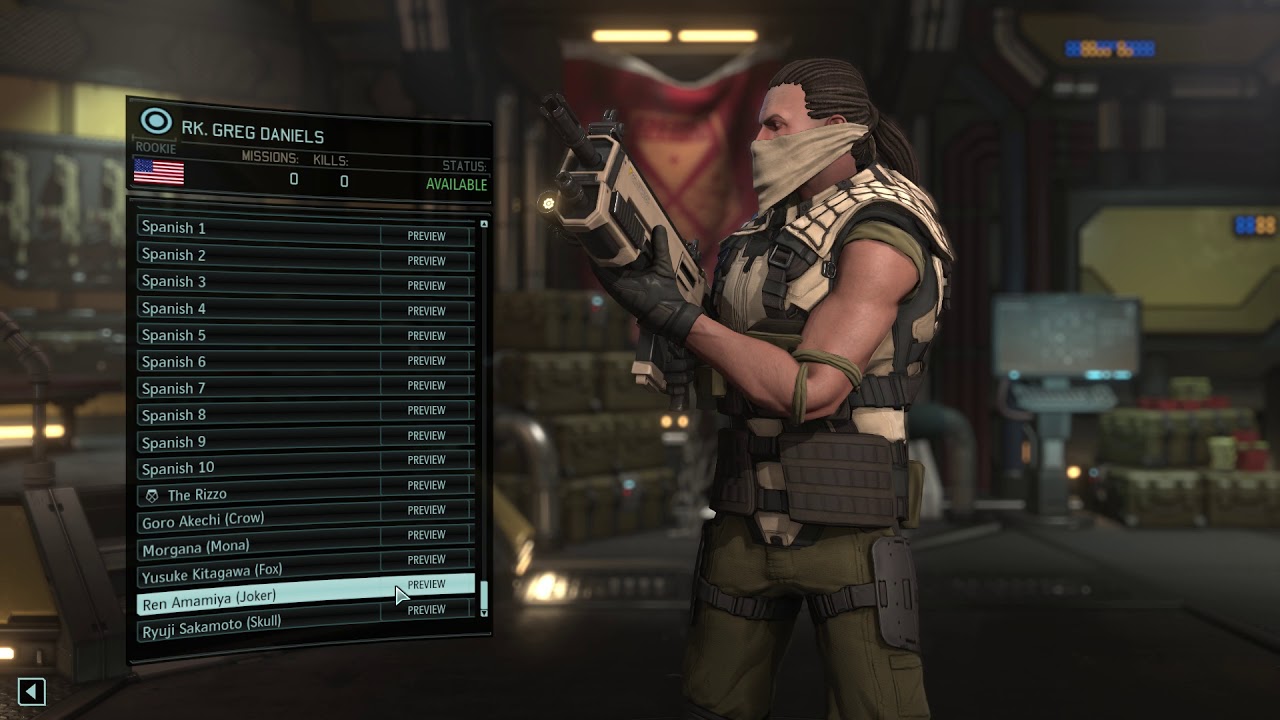 XCOM 2 WotC Persona 5 Characters' Voices Mod Preview - YouTube