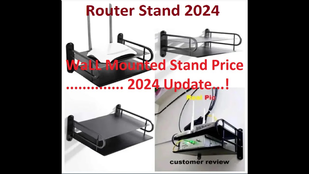 Router wall mounted stand 2024 | Wall Mounted Wi Fi Router Stand Review ...