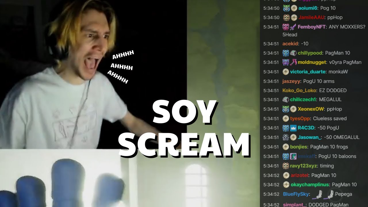 xQc Soy Scream OMEGALUL - YouTube