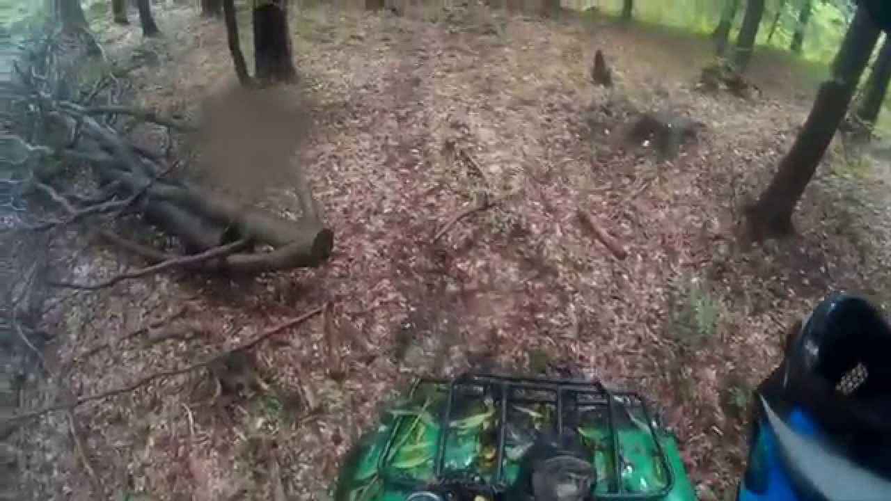 Kawasaki KLF 300 Bayou 4x4 SJ4000 - YouTube
