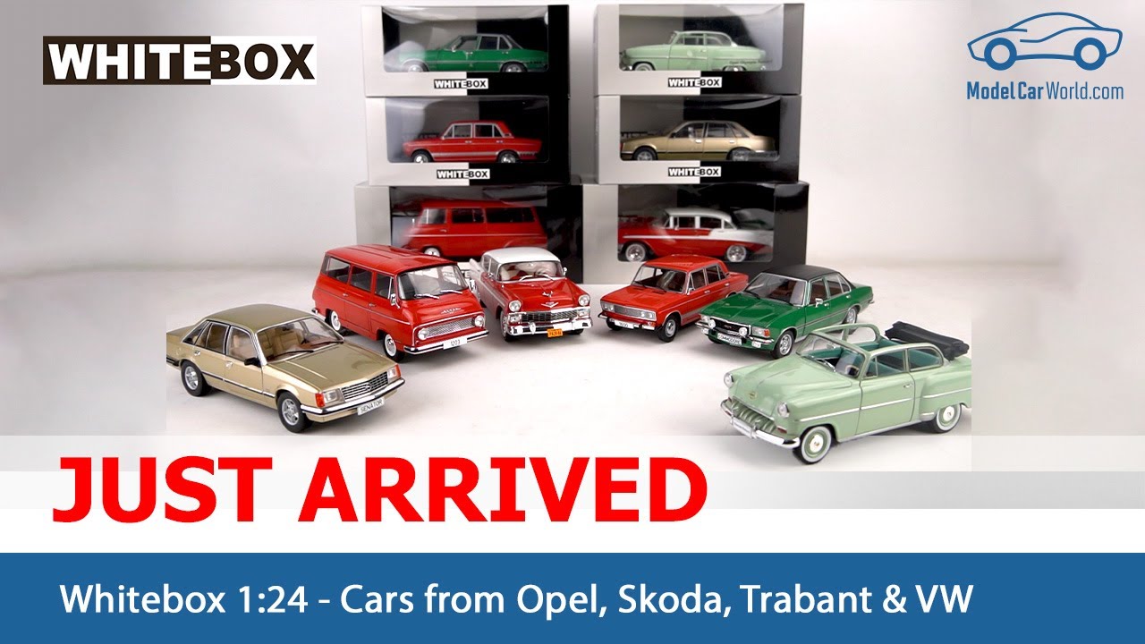 Whitebox - 1:24 Just arrived Cars from Opel, Skoda, Lada, Chevrolet ...