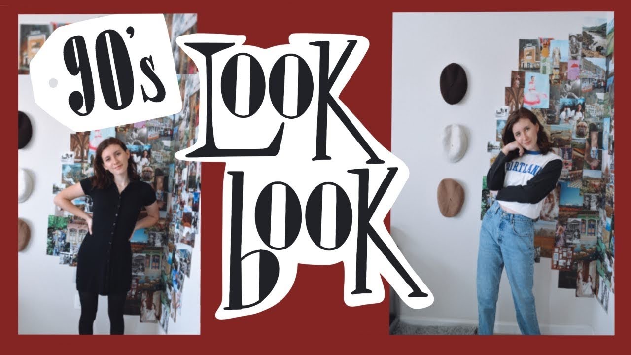 '90s Lookbook | Outfits based on the 1990s - YouTube
