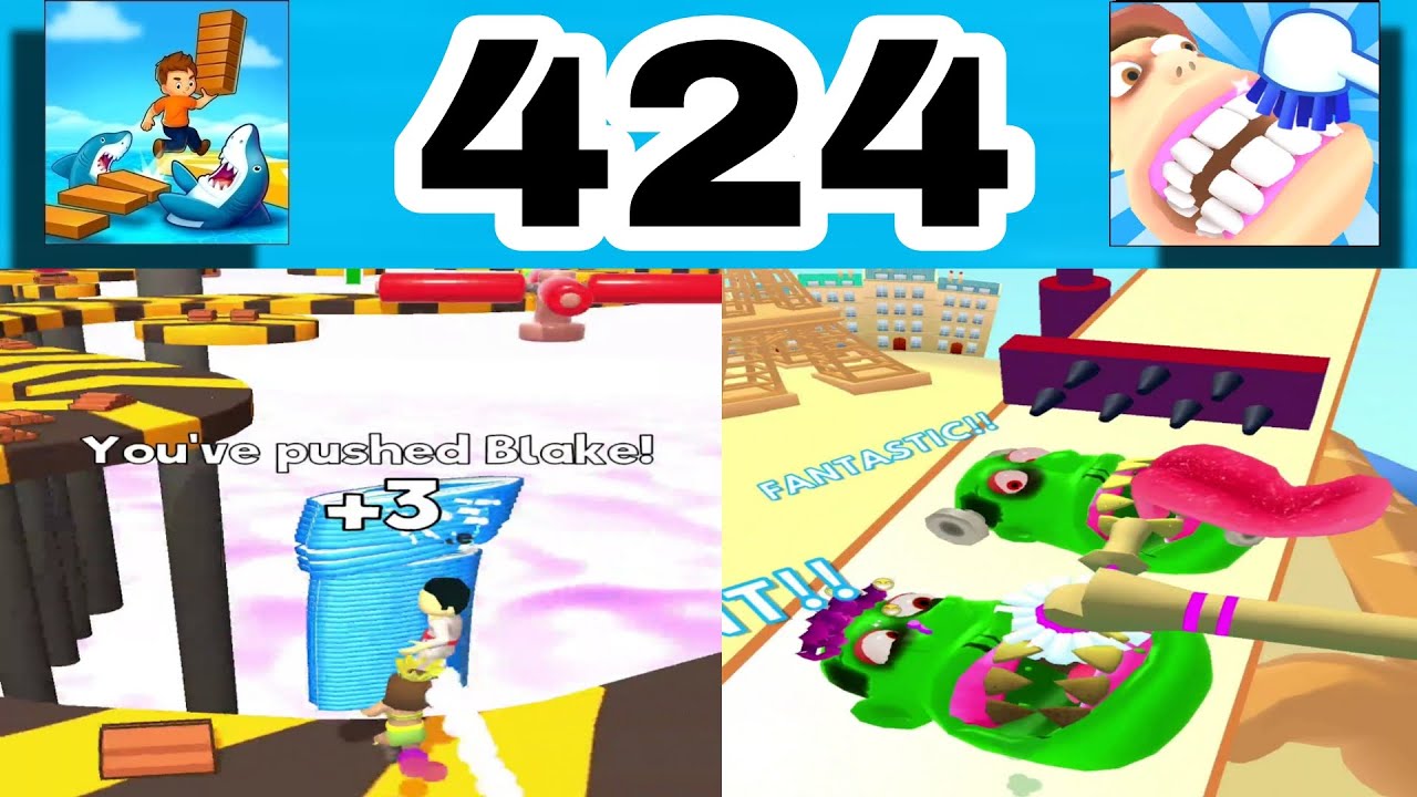 Shortcut Run VS Teeth Runner: GameplayWalkthrough All Levels ( part 424 ...