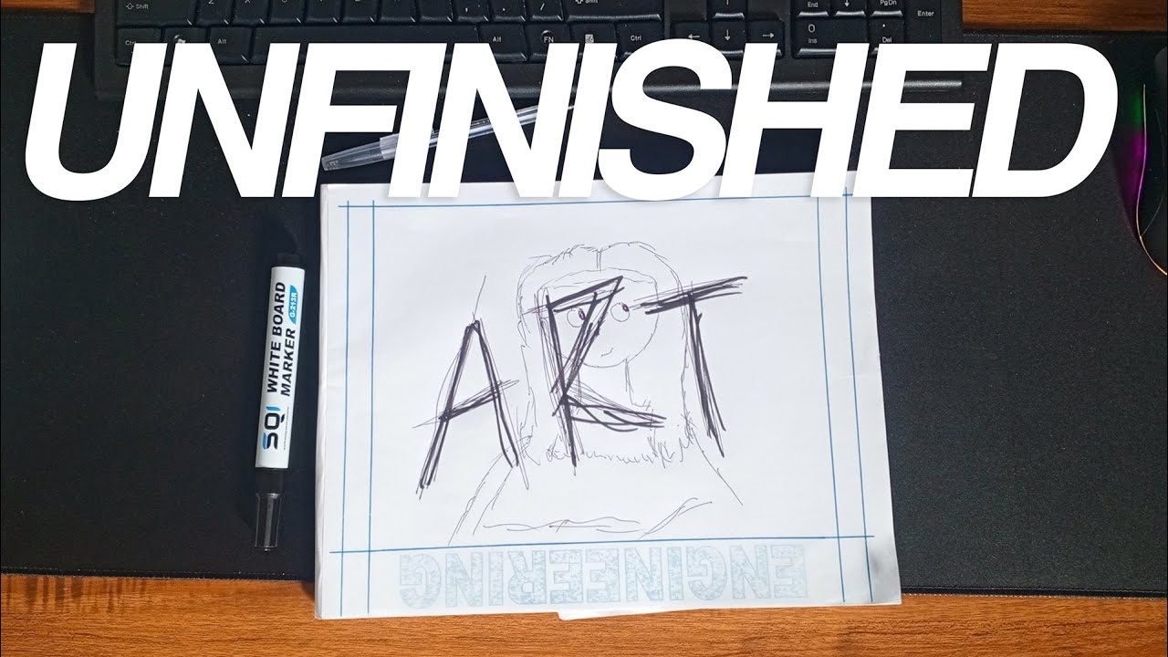 Messy sketches, No color - YouTube