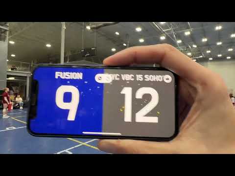 Fusion 15 White vs NYC VBA 15 Soho - May Madness 2025 - YouTube