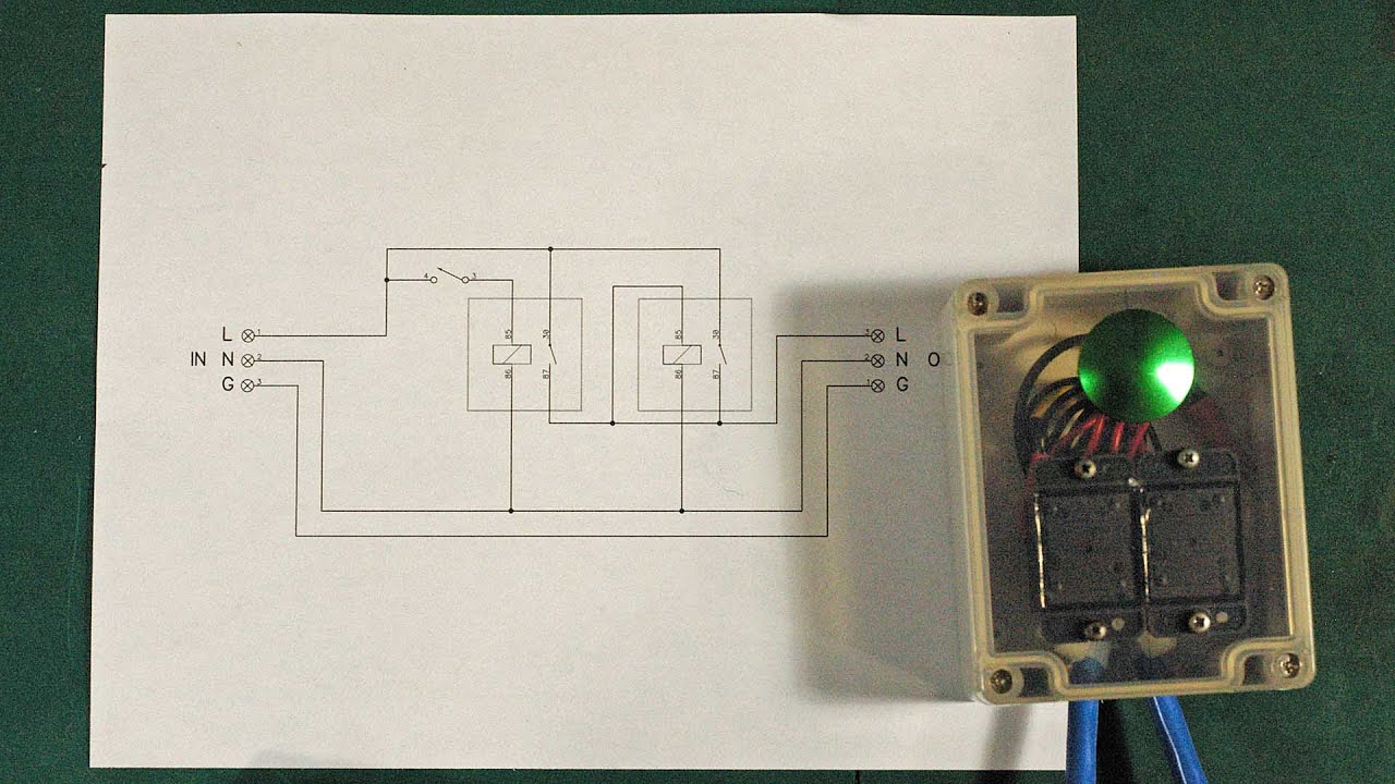 0039 - Protection For Your Equipment! A Power Fail Safety Switch - YouTube
